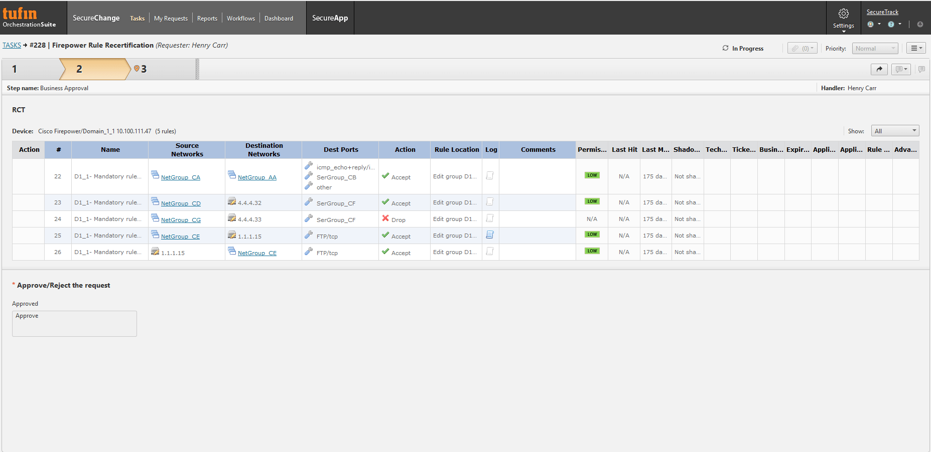 Automated Workflows for Firewall Policy Optimization and Cleanup | Tufin