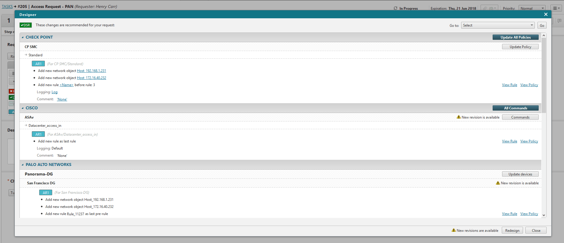 Network Security Change Automation | Tufin SecureChange Features