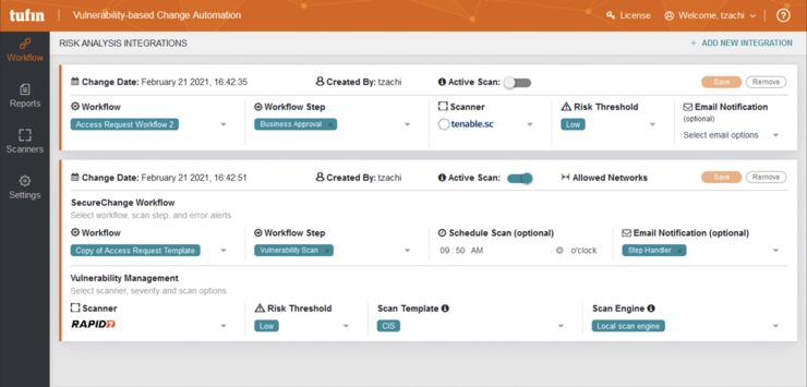 Tufin SecureChange+ | Network Change Management Software